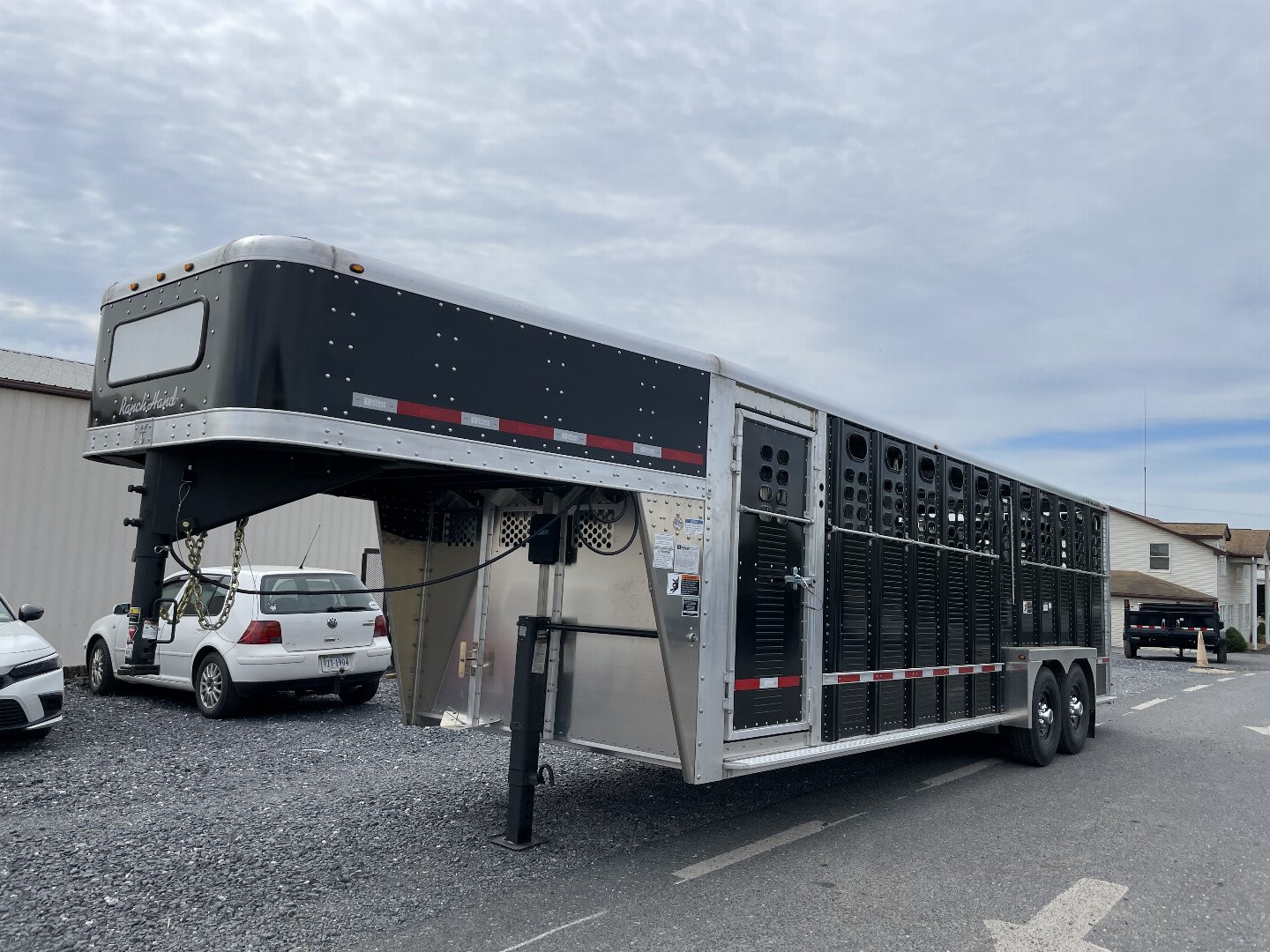 New 2025 WILSON TRAILER COMPANY 7X24X6'8" Stock / Stock Combo Trailer ...
