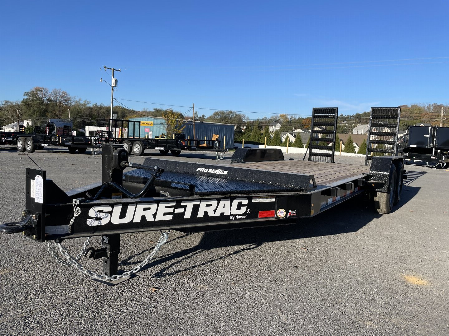 New 2025 Sure-Trac 82"x15+3 Pro Series Equipment Trailer