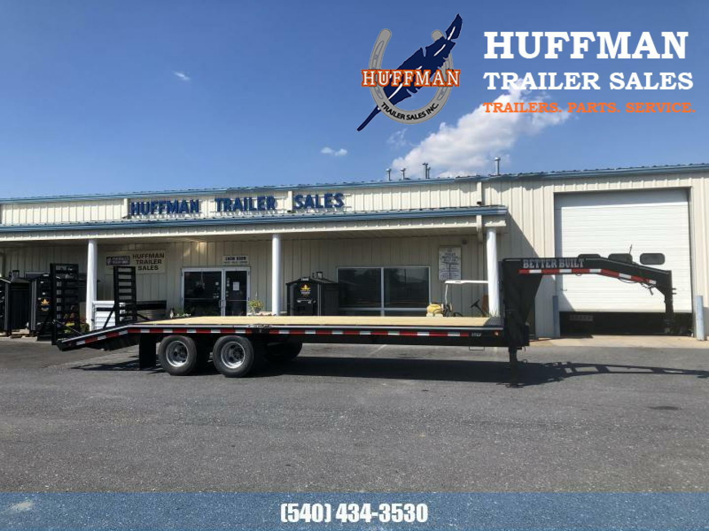 New 2025 Better Built 21+5 10 Ton Deckover Gooseneck Equipment Trailer