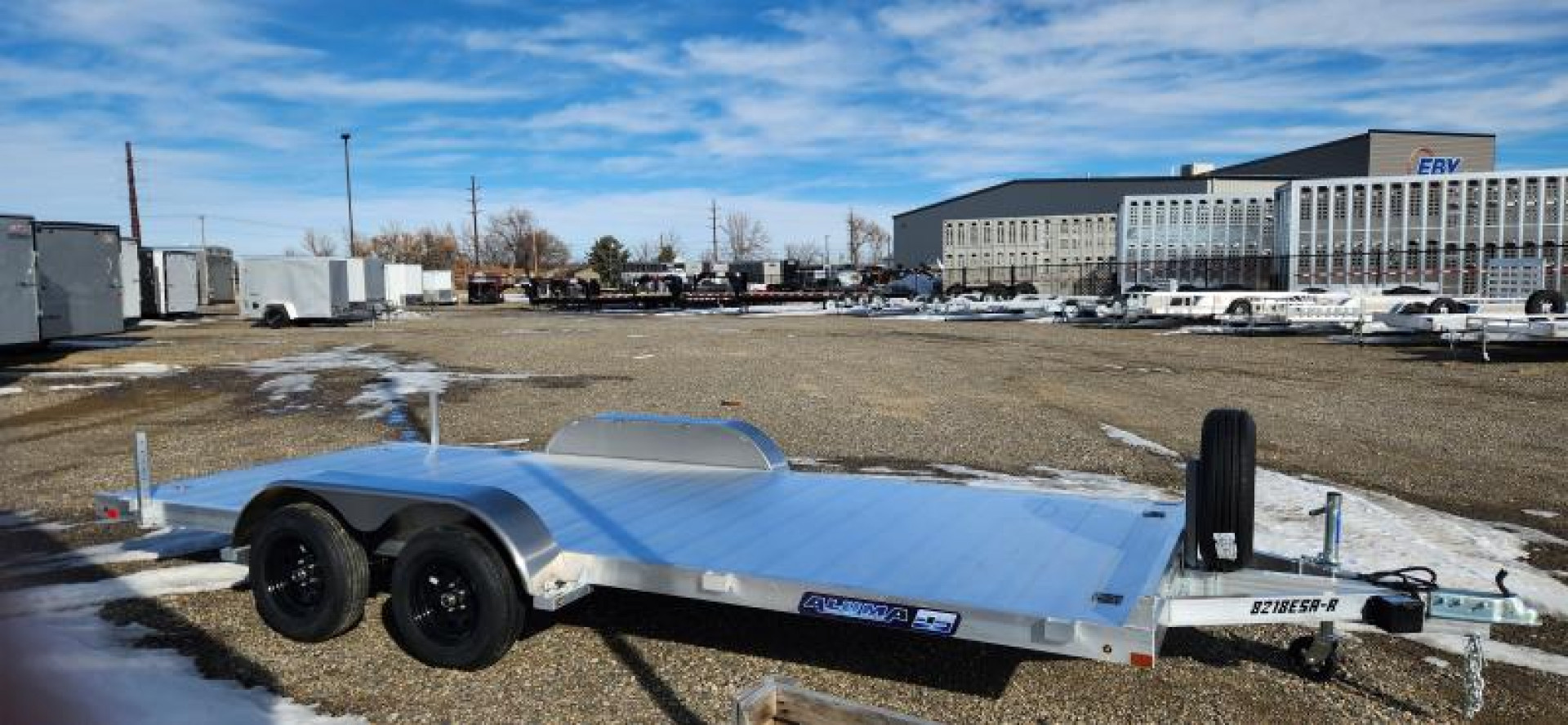 New 2026 Aluma 8218 ESA TA EDGE SERIES CH Car / Racing Trailer