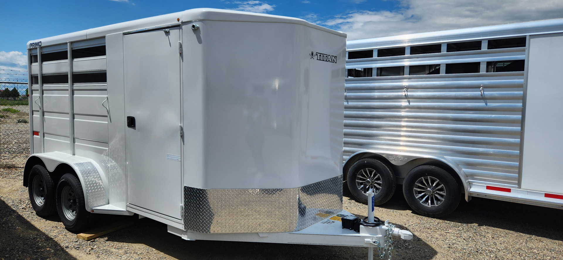 New 2025 Titan Trailer PRIMO Stock / Stock Combo Trailer for sale in ...