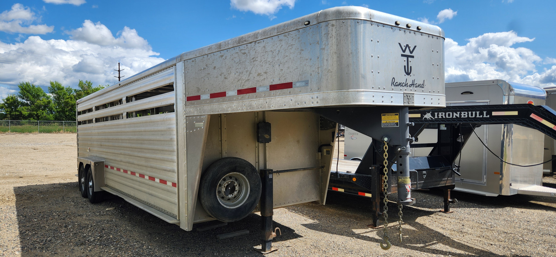 Used 2021 Wilson Trailer Company STOCK TRAILER for sale in Laurel, MT