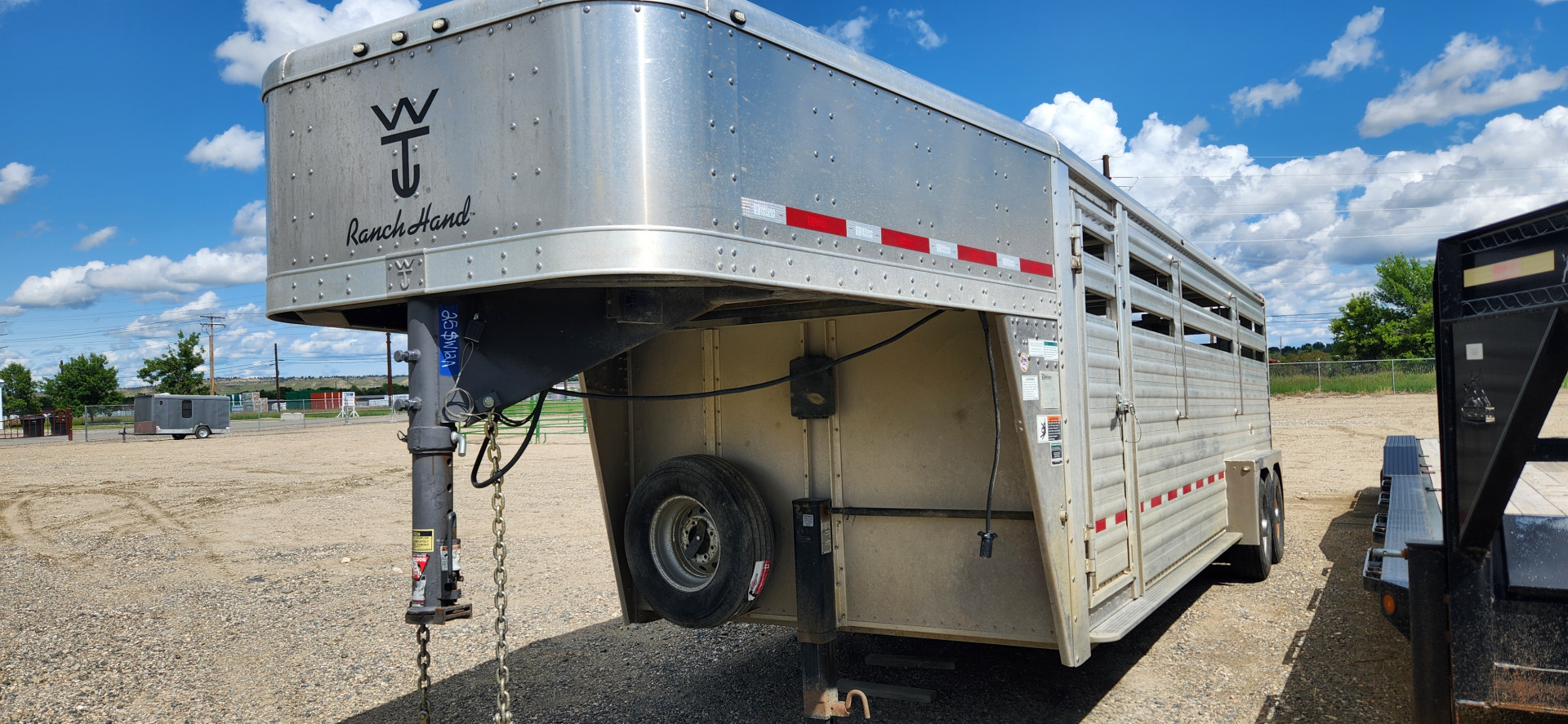 Used 2021 Wilson Trailer Company STOCK TRAILER for sale in Laurel, MT