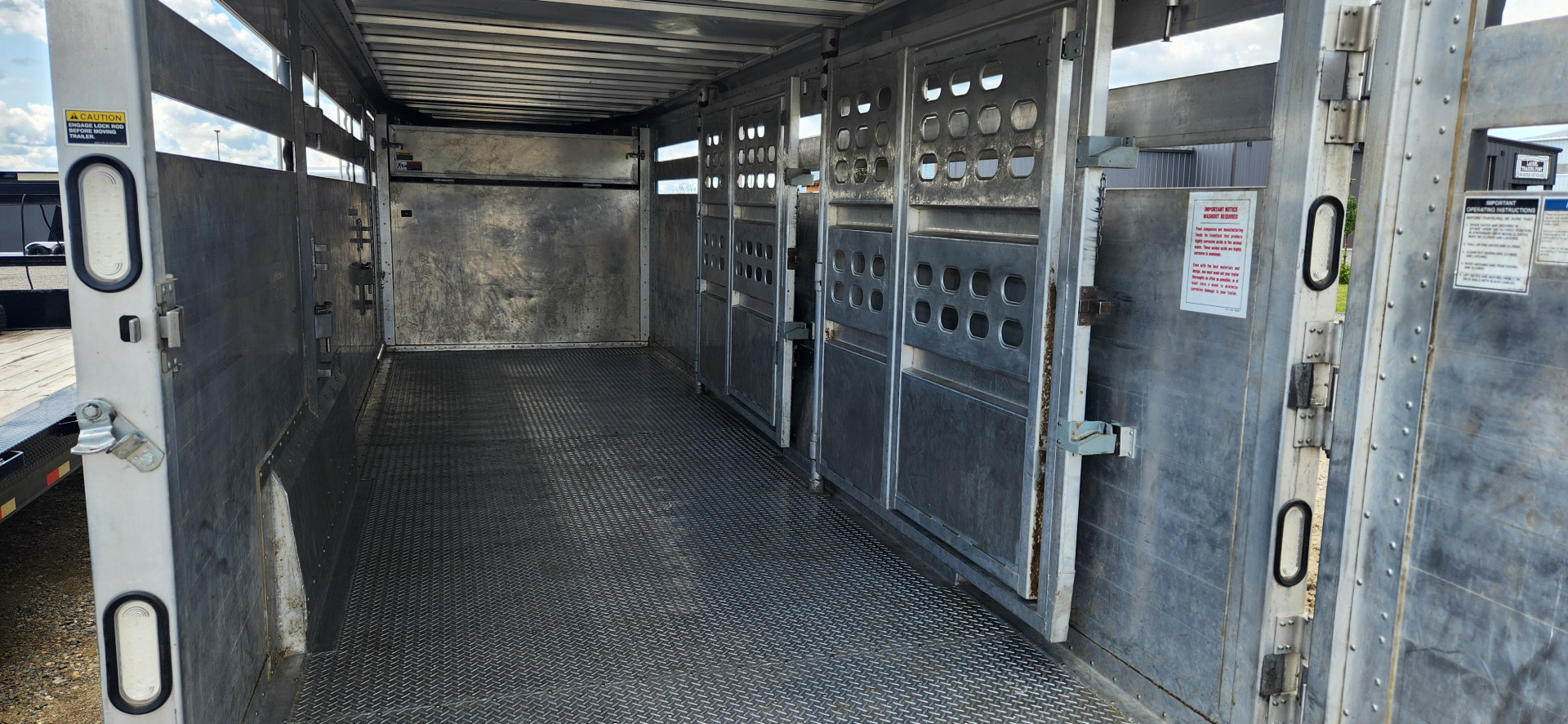 Used 2021 Wilson Trailer Company STOCK TRAILER for sale in Laurel, MT