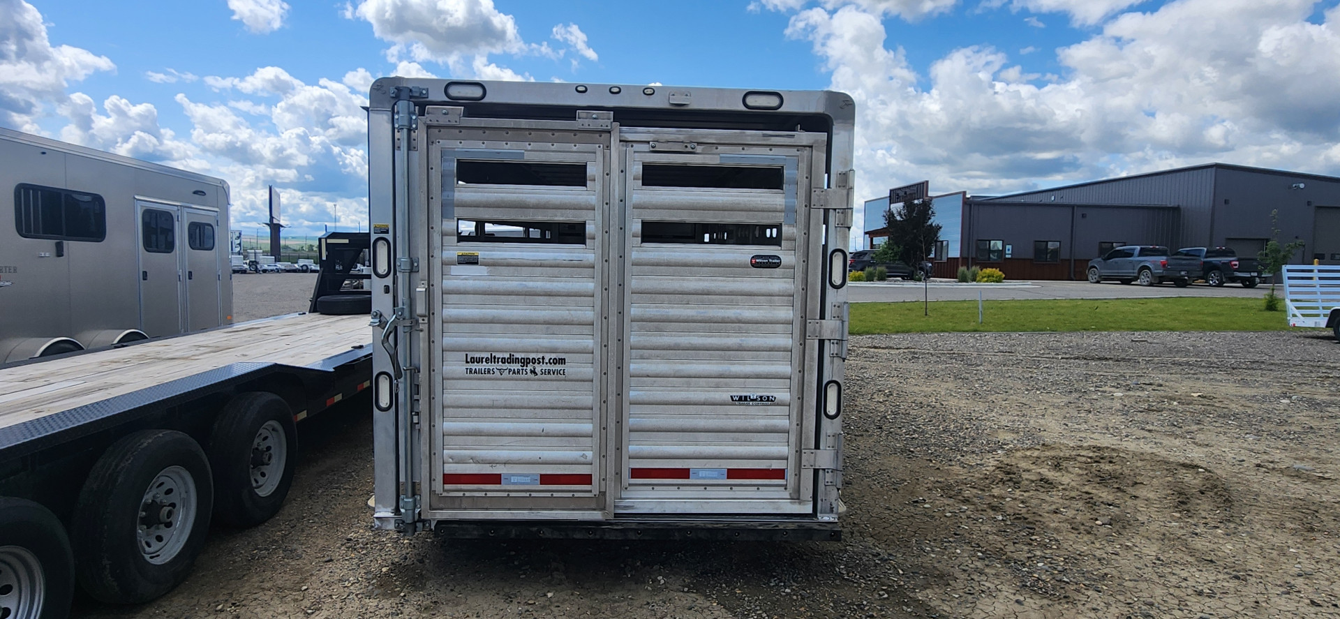 Used 2021 Wilson Trailer Company STOCK TRAILER for sale in Laurel, MT