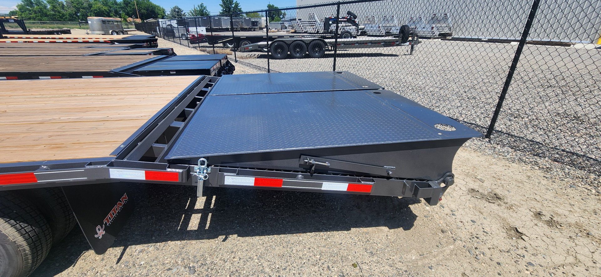 New 2025 Titan Trailer 30' FB Flatbed Trailer for sale in Laurel, MT