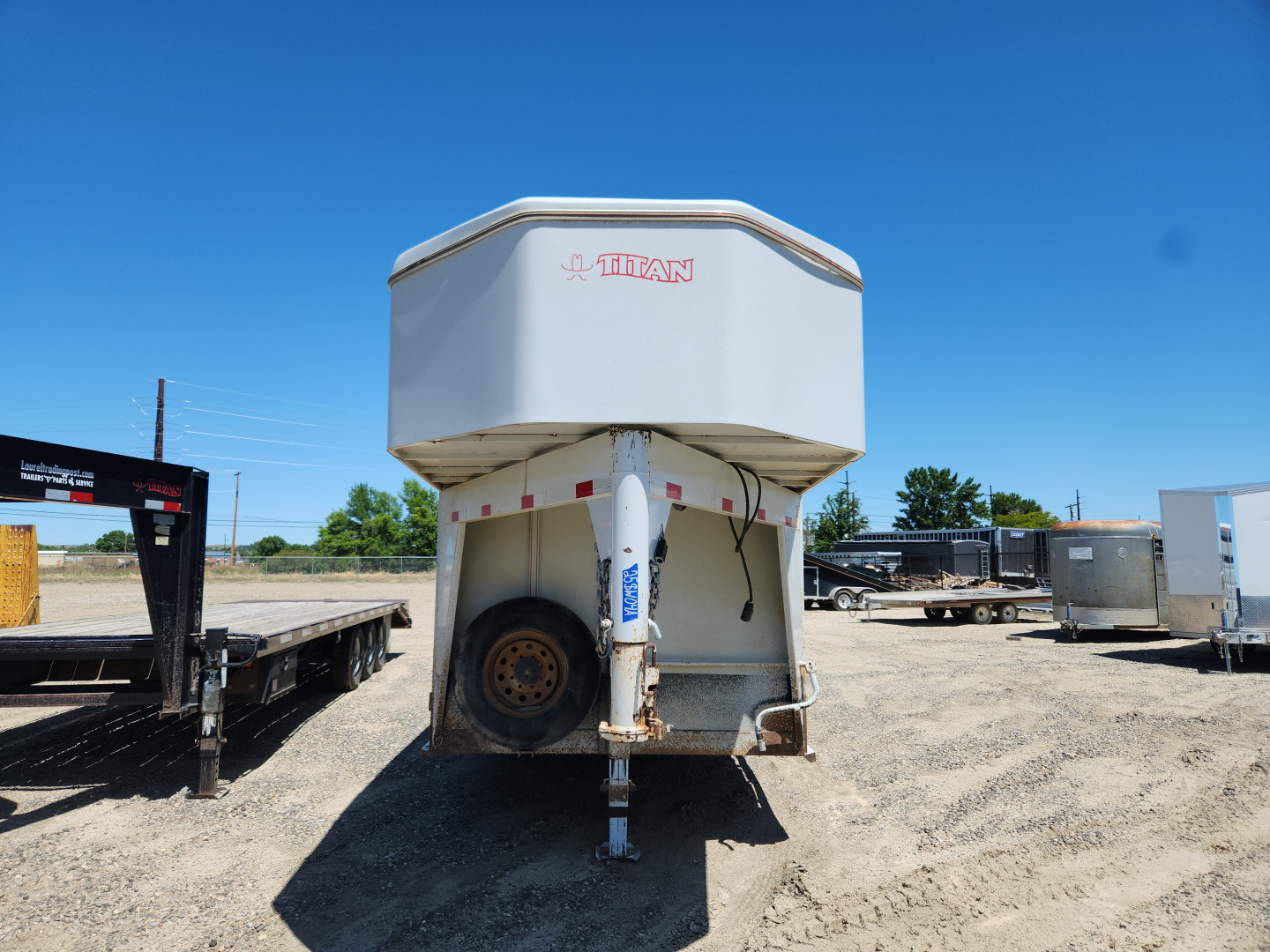 Used 2010 Titan Trailer 22' STOCK COMBO for sale in Laurel, MT
