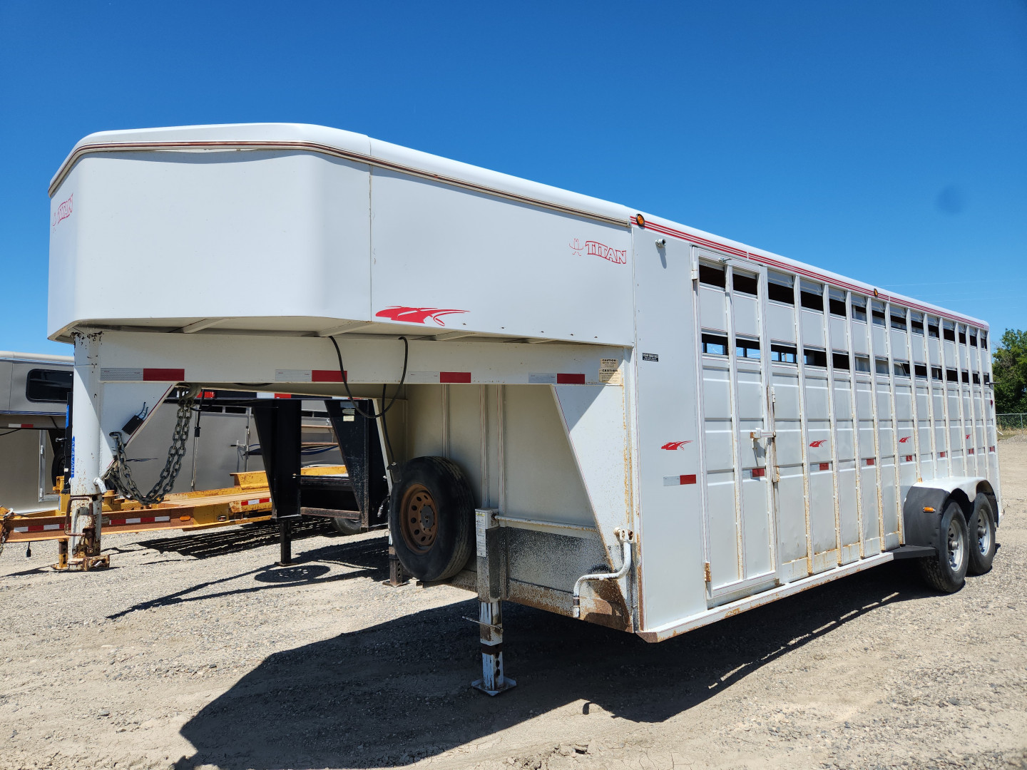 Used 2010 Titan Trailer 22' STOCK COMBO for sale in Laurel, MT