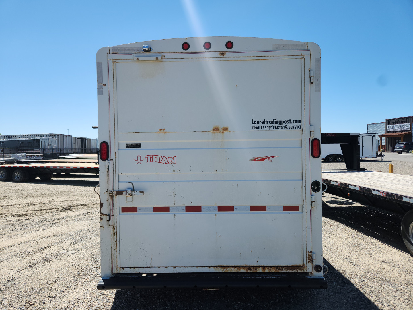 Used 2010 Titan Trailer 22' STOCK COMBO for sale in Laurel, MT