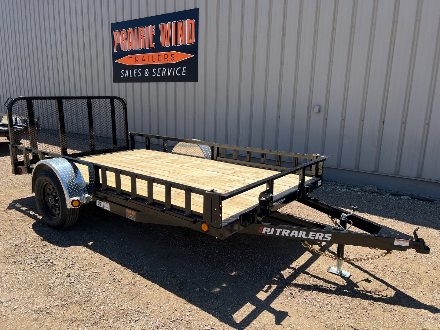 New 2026 PJ TRAILERS 12' ATV U7 Utility Trailer for sale in Humboldt, SD
