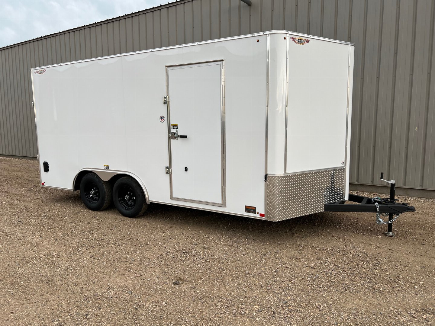 New 2025 H&H TRAILERS 16' Cargo H10116TFTV-100 Cargo / Enclosed Trailer ...