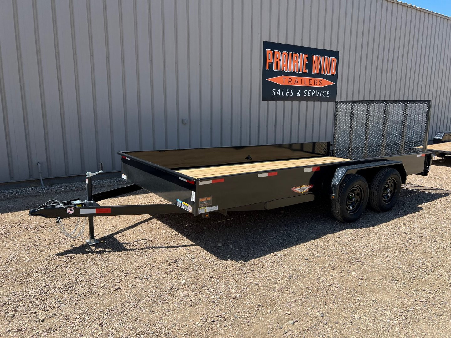 New 2025 H&H Trailers H&H Trailers 16' Solid Side Utility Trailer for ...