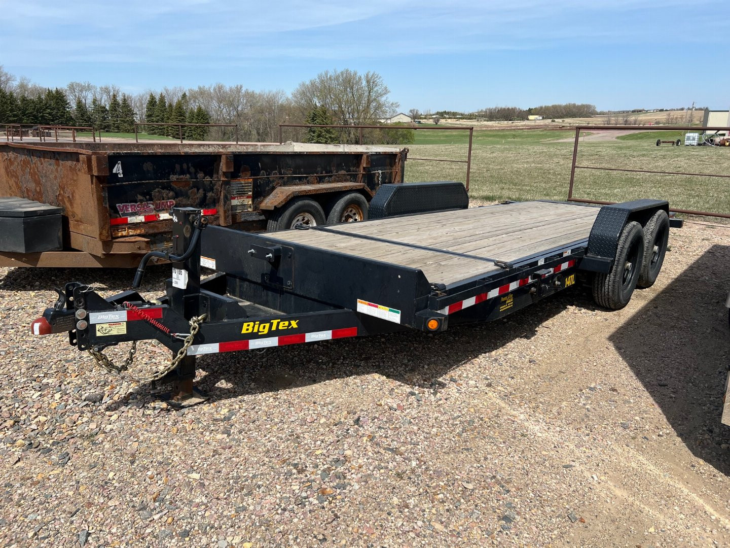 Used 2020 Big Tex 20' Tiltbed Equipment Trailer for sale in Humboldt, SD