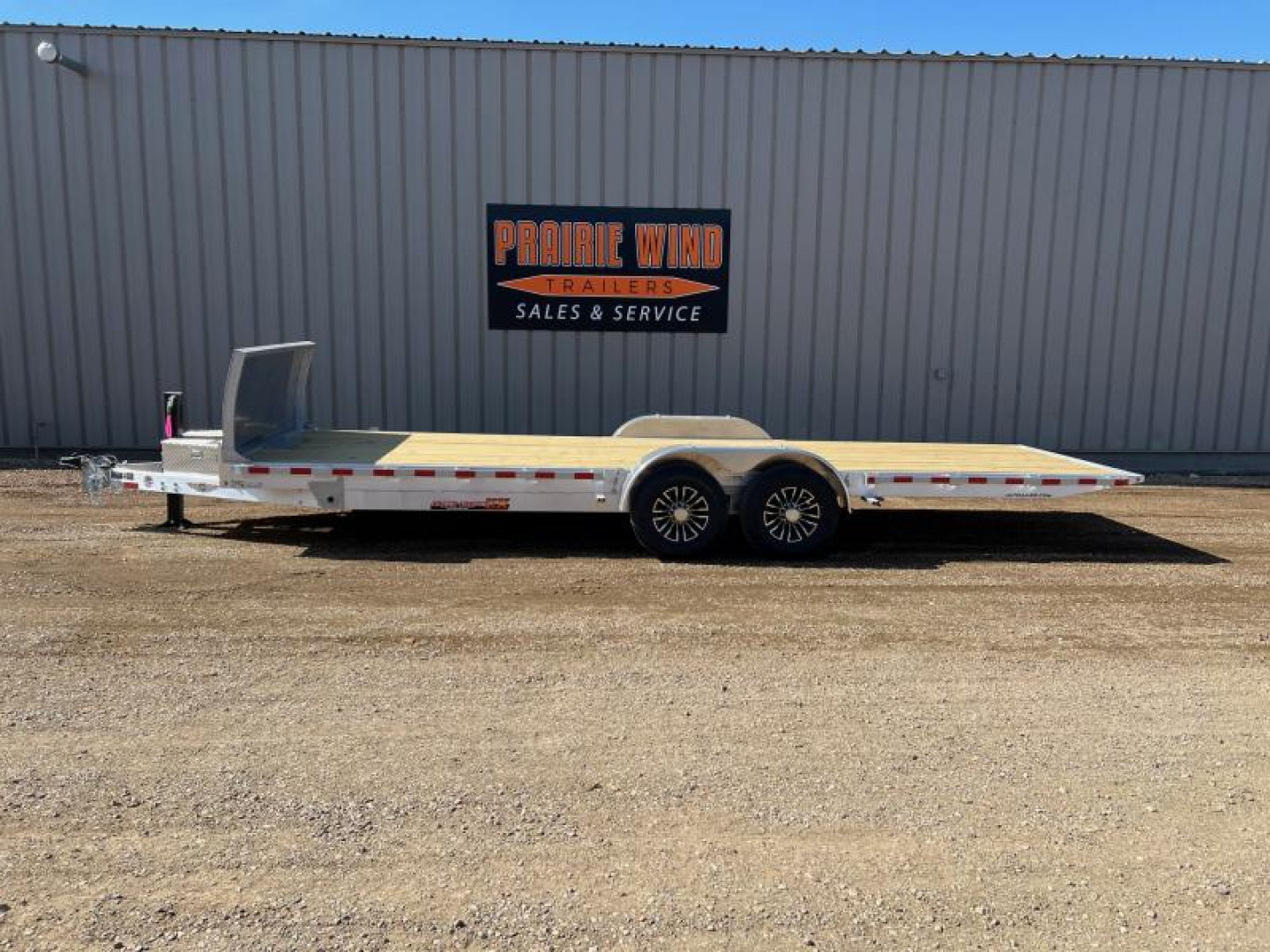 New New H and H Trailer 24' H8224EXA-140 Aluminum Car / Racing Tiltbed ...