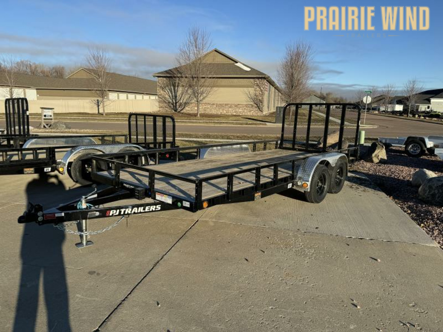 New 2025 PJ Trailers UL (18') Utility Trailer