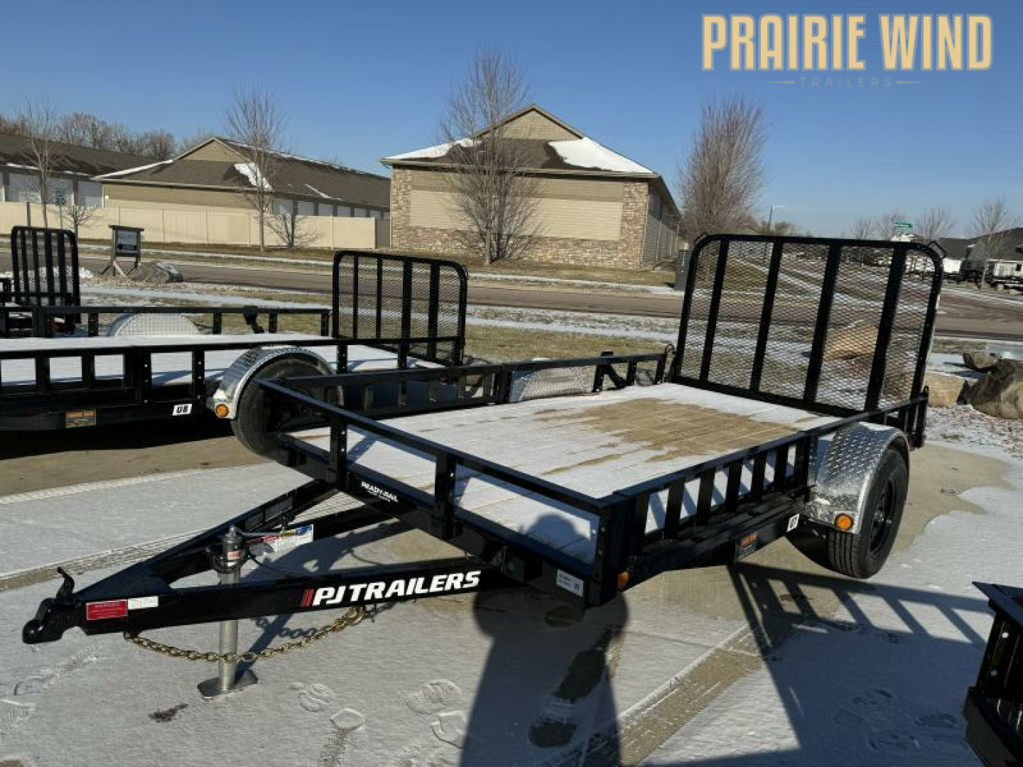 New 2025 PJ Trailers U712MD3 Utility Trailer
