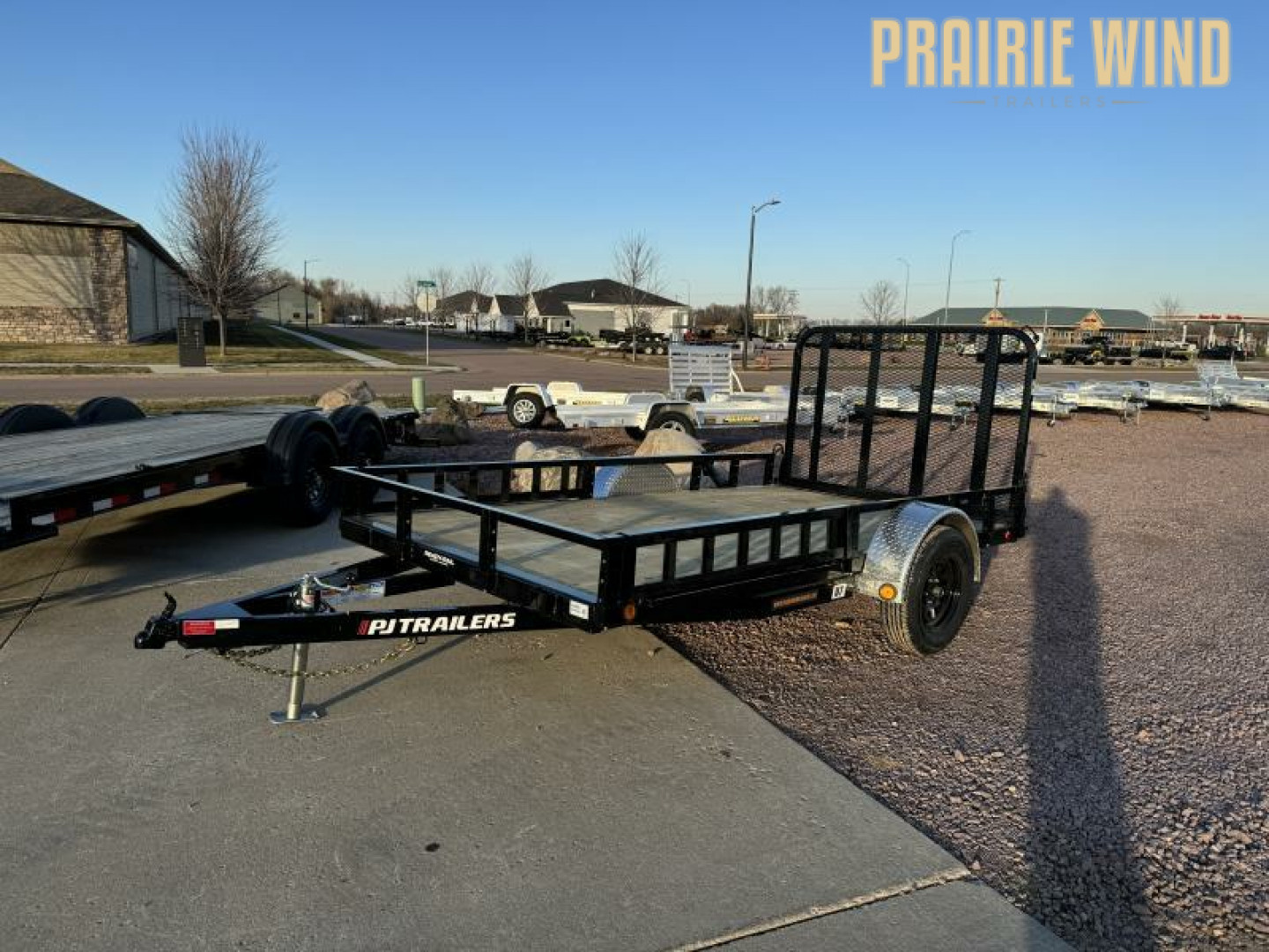 New 2025 PJ Trailers U7 (12') Utility Trailer