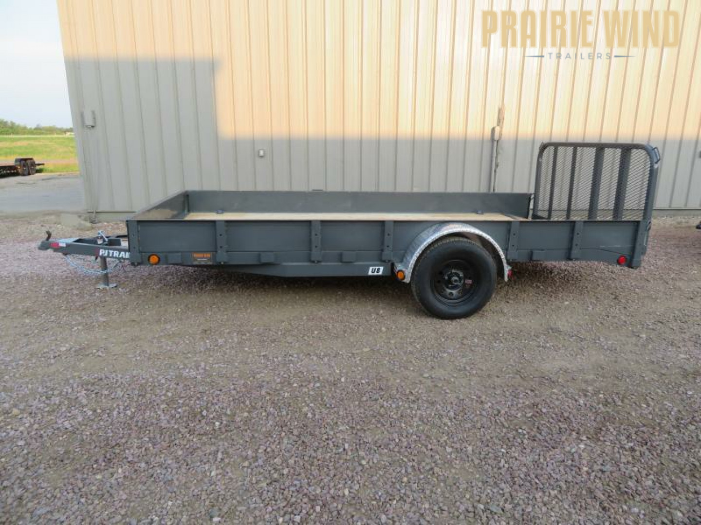 New 2025 PJ Trailers 14 Solid Side U8 Utility Trailer for sale in ...