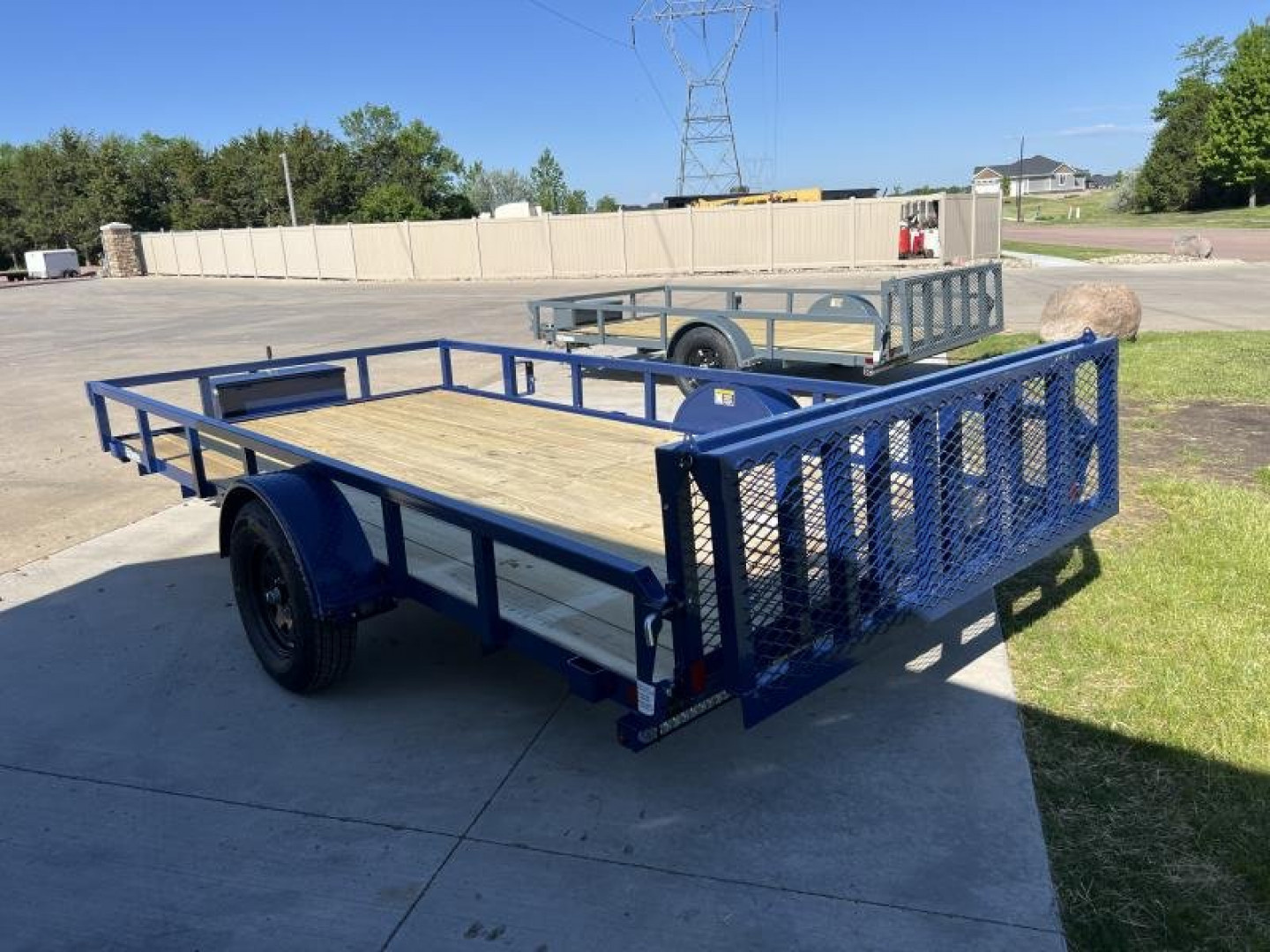New 2024 H and H Trailer H8214RS-030 (82" x 14' SA) Utility Trailer for ...