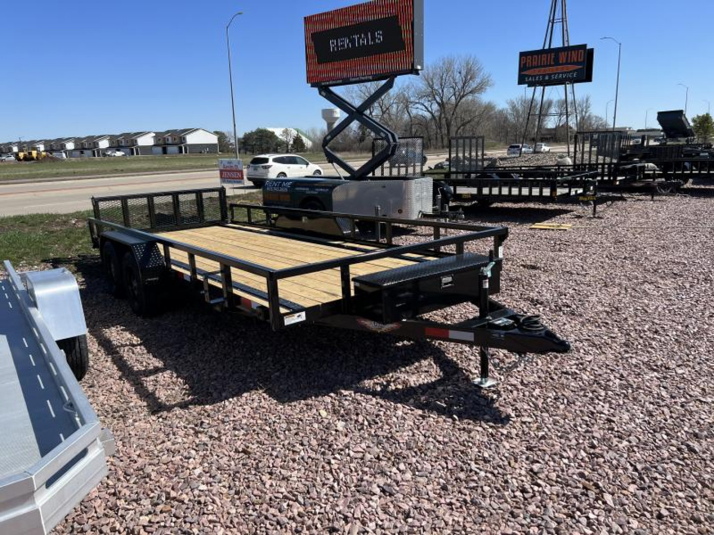 New 2024 H and H Trailer H8214TRS-070 (82" x 18' TA) Utility Trailer