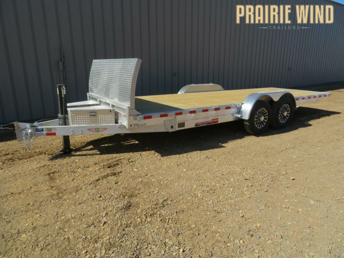 New New H and H Trailer 22' H8222EXA-140 Aluminum Car / Racing Tiltbed ...