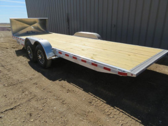 New New H and H Trailer 22' H8222EXA-140 Aluminum Car / Racing Tiltbed ...