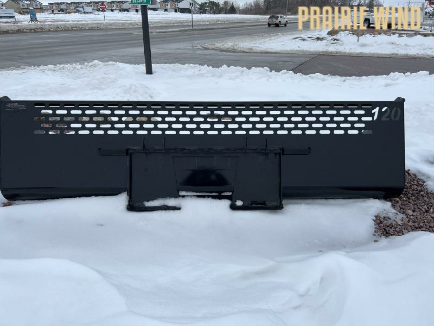 New 2024 Millwood Metalworks 120" Skid Steer Snow Bucket Buckets