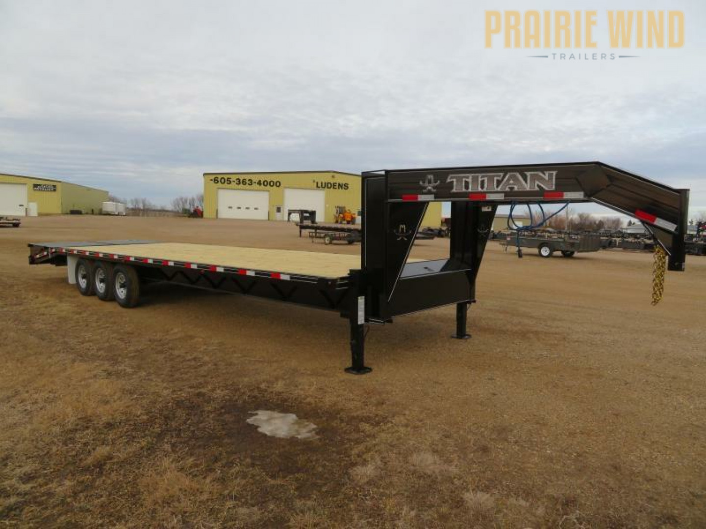 New 2025 Titan Trailers 32 Gooseneck Equipment Trailer