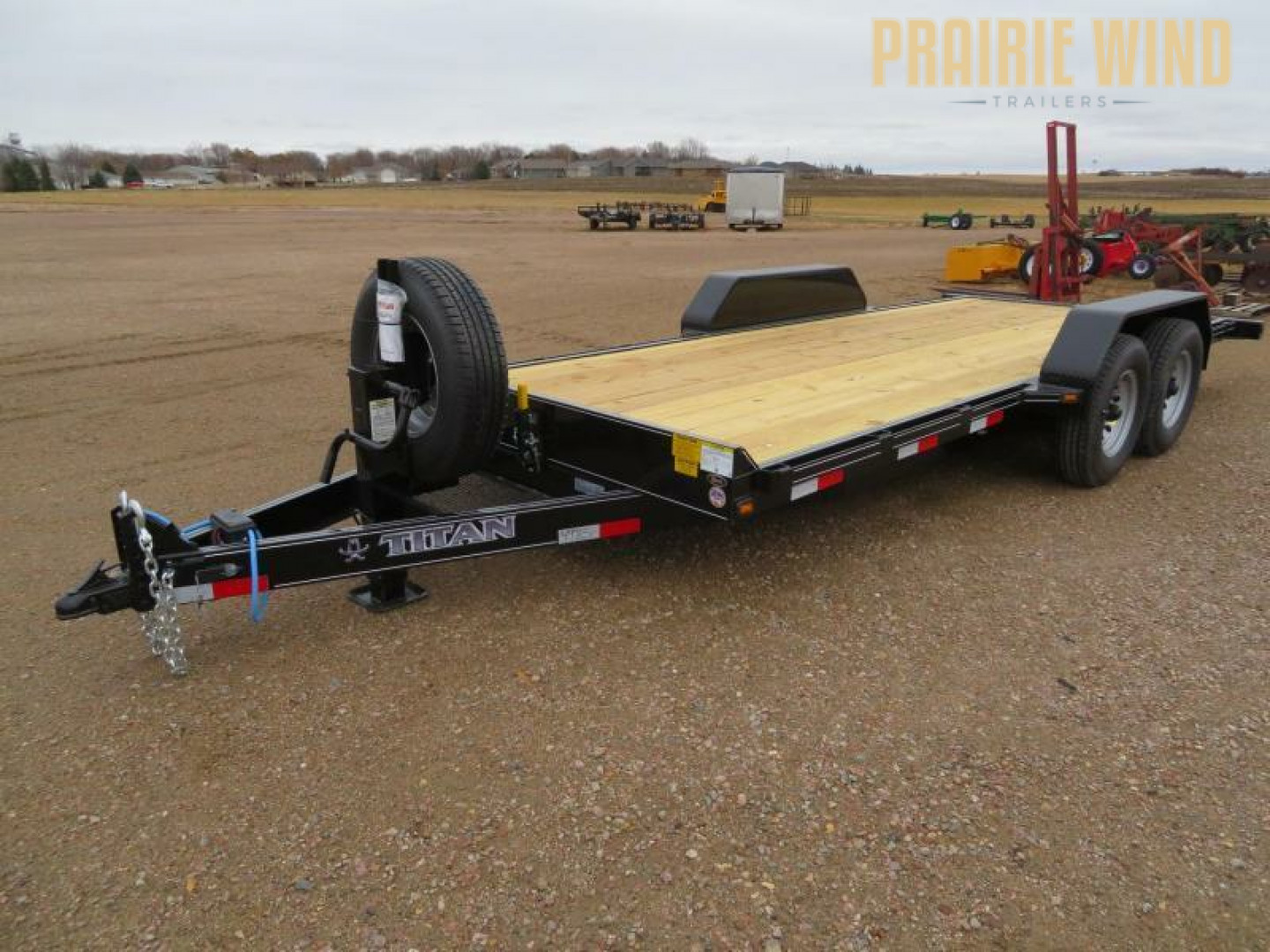 New New Titan 20 Tilt Equipment Trailer for sale in Humboldt, SD