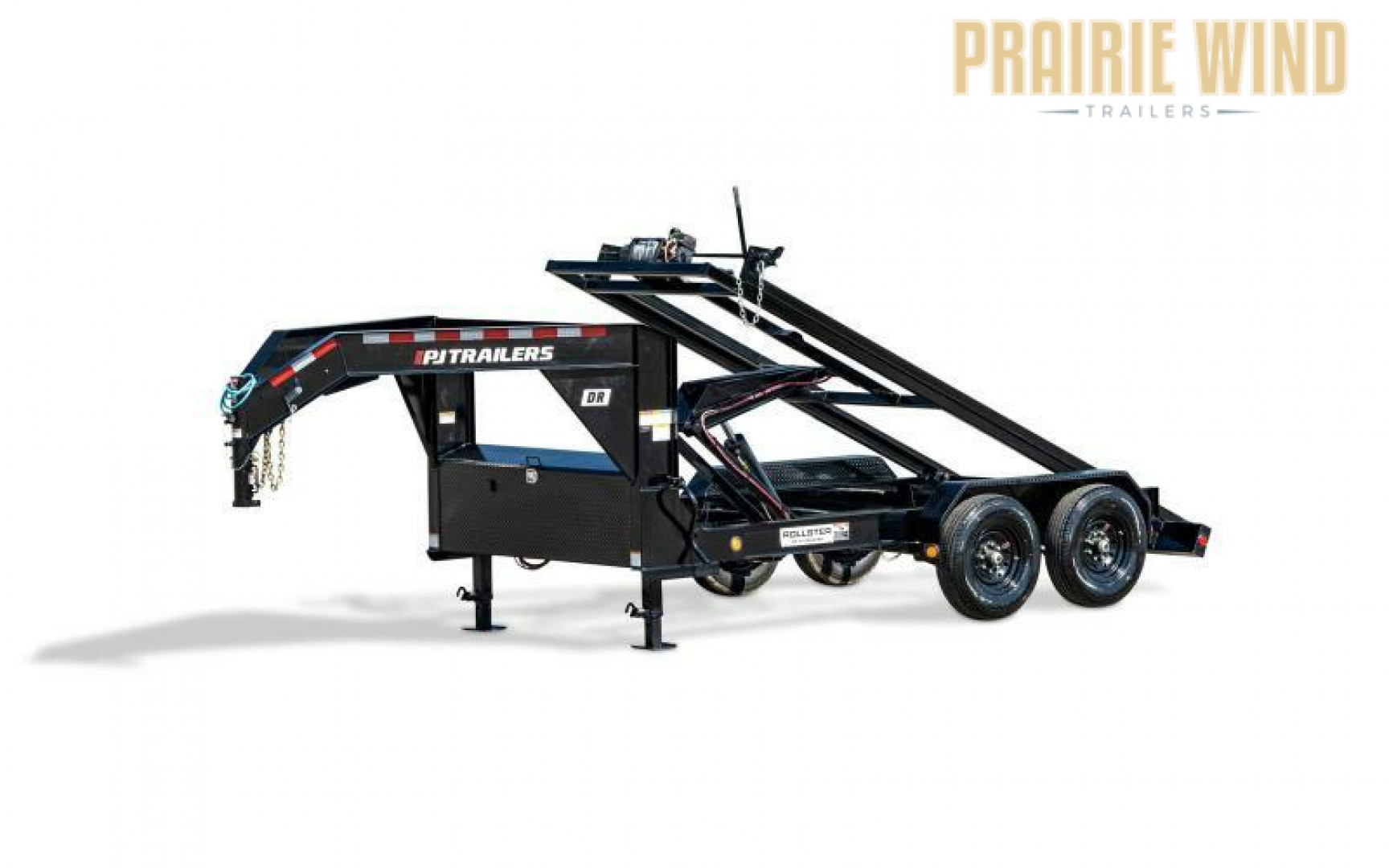 New 2025 PJ Trailers 14 Rollster Roll Off DR Dump Trailer