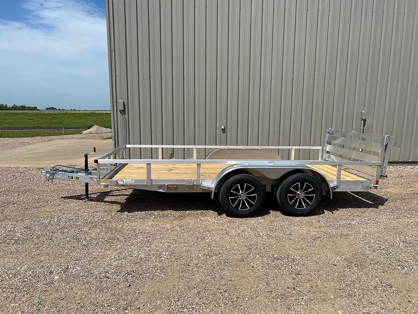 New 2025 H&H Trailers 14' Tandem Aluminum Utility Trailer for sale in ...