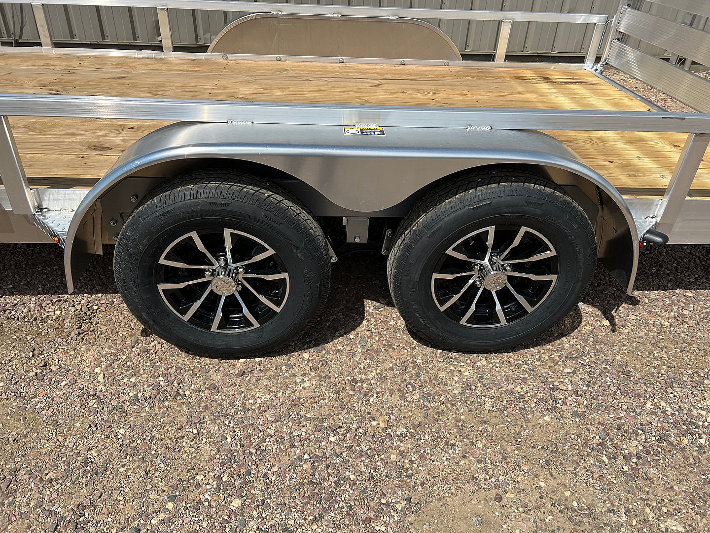 New 2025 H&H Trailers 14' Tandem Aluminum Utility Trailer for sale in ...