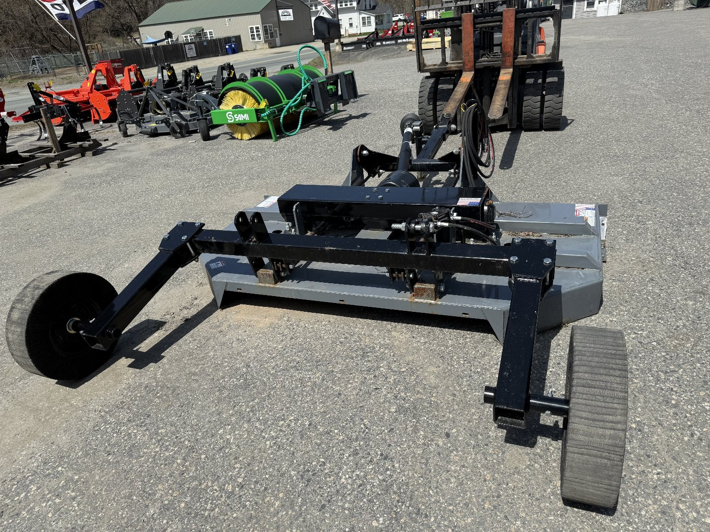 New 2025 IronCraft 8' HD pull rotary cutter