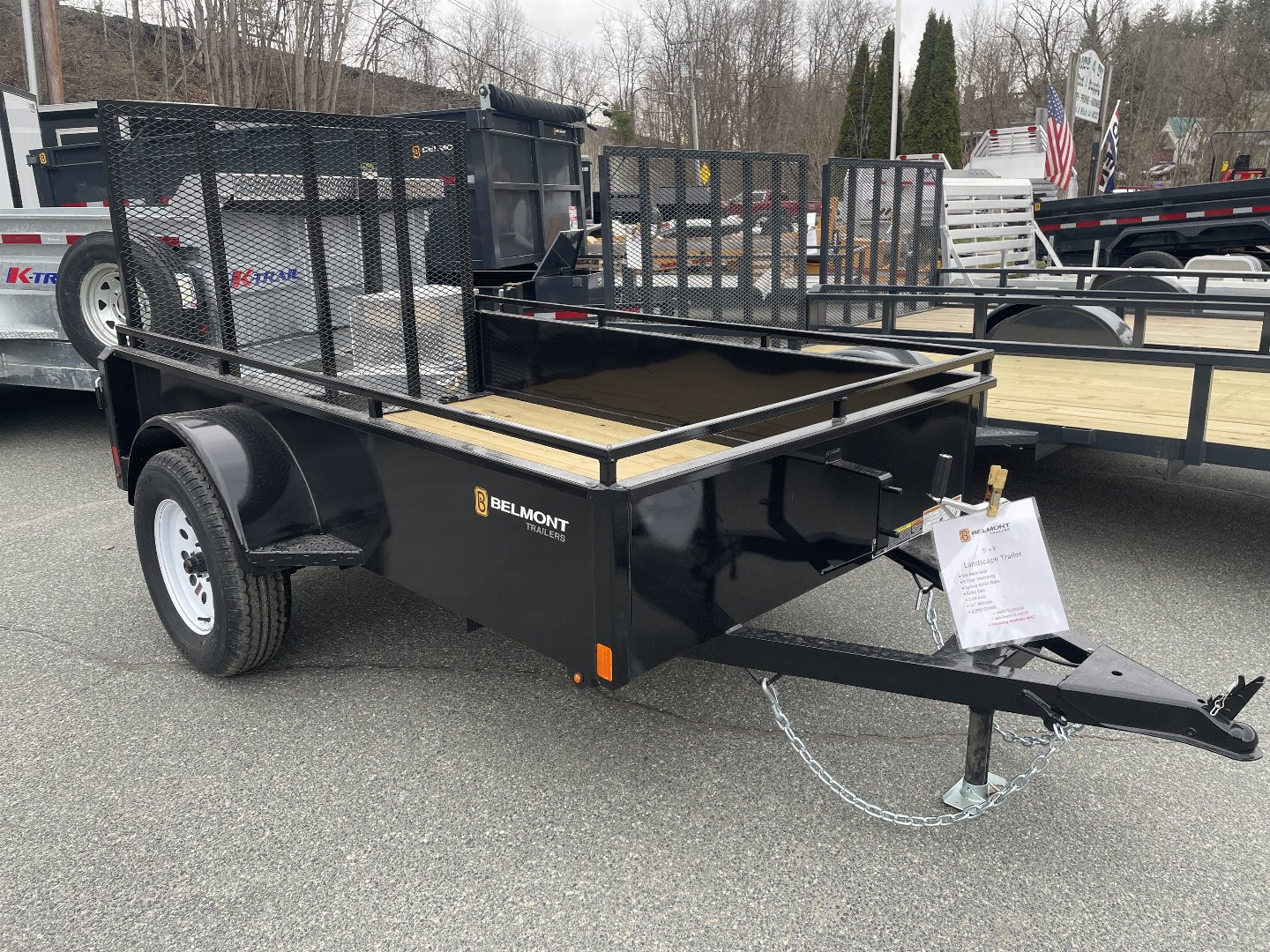 New 2025 Belmont UT508SS Utility Trailer for sale in Wells River, VT