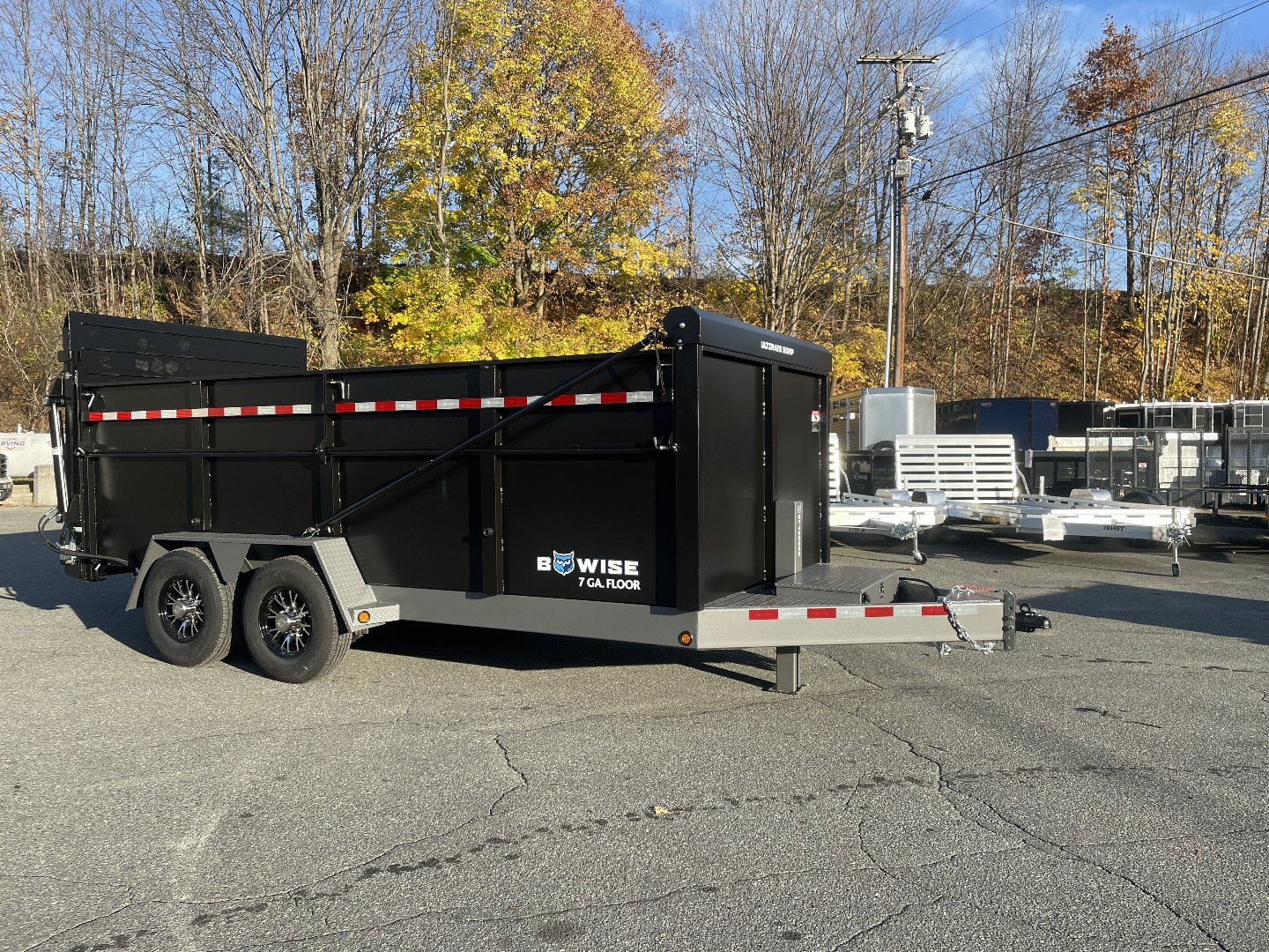 New 2025 BWISE DU15 82x16 15K Ultimate Dump Trailer