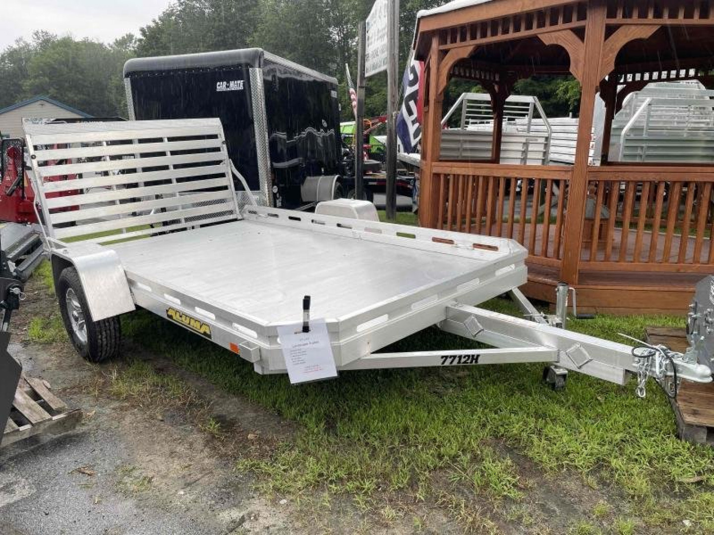 New 2026 ALUMA 7712H Utility Trailer for sale in Wells River, VT