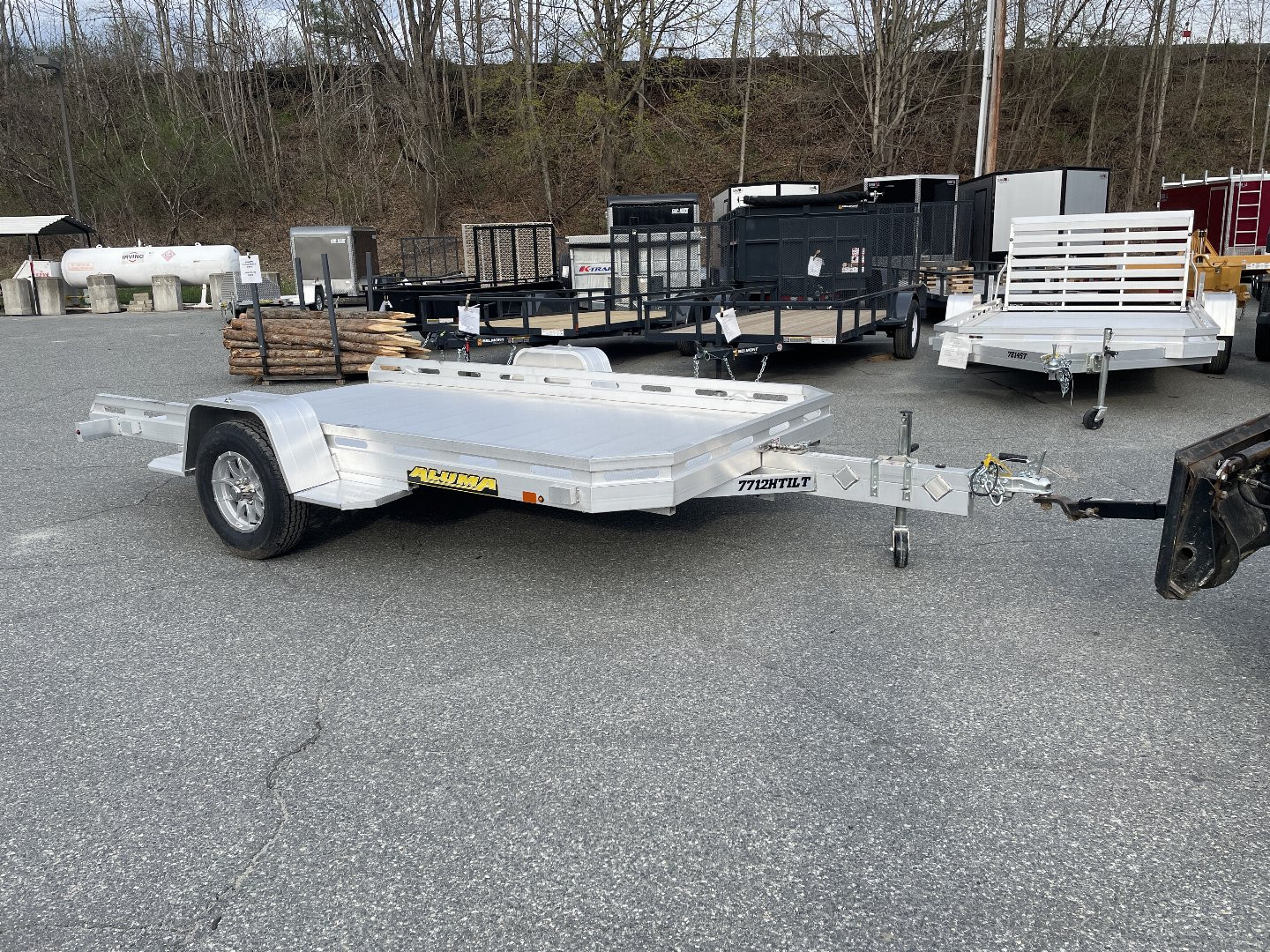 New 2026 ALUMA 7712H Tilt Utility Trailer for sale in Wells River, VT
