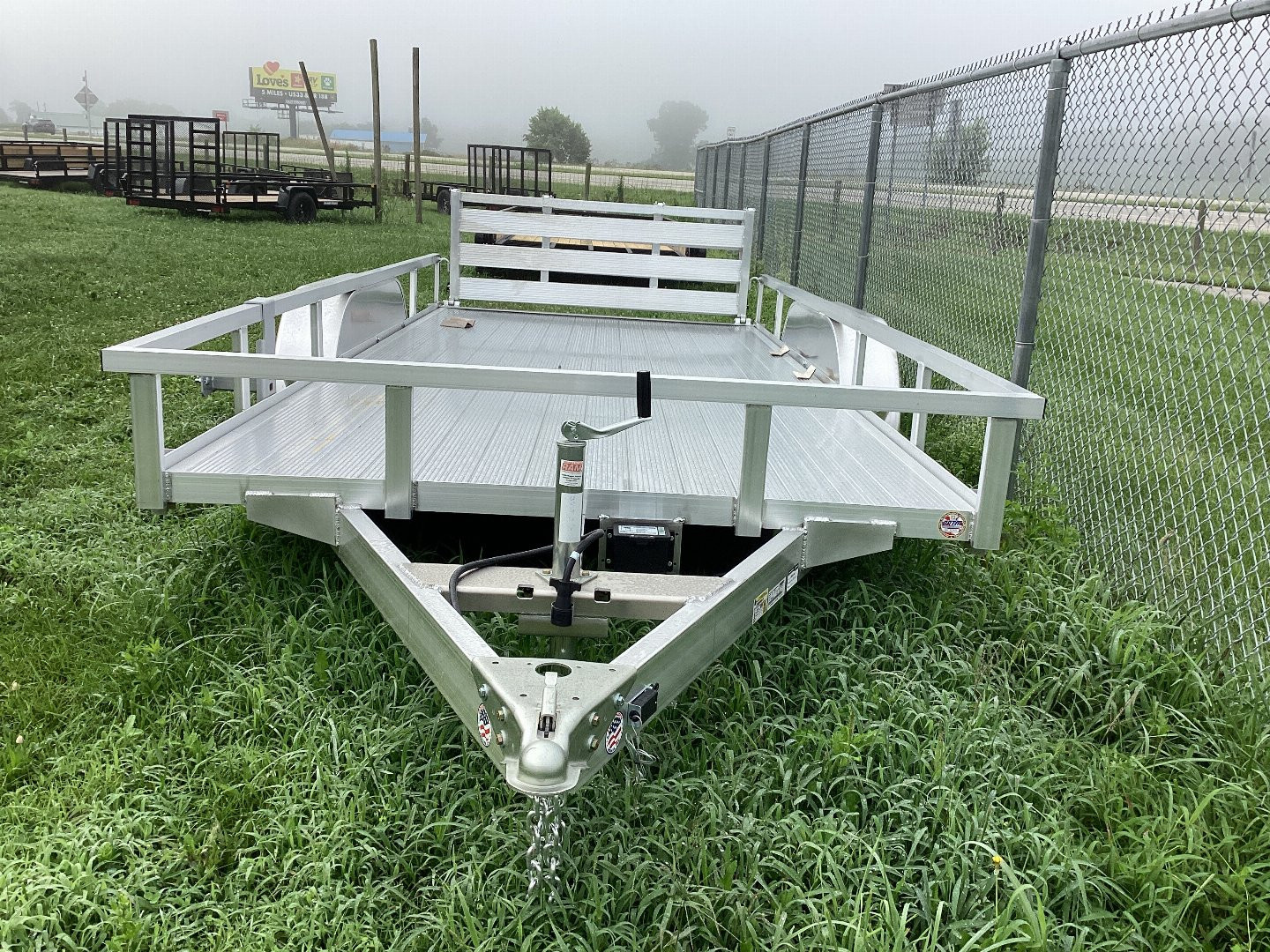 New 2025 SURE-TRAC 82 x 16 Aluminum Utility Trailer