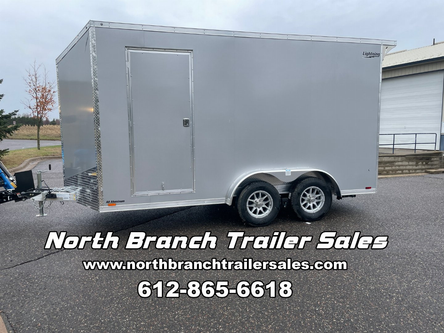 New 2025 Lightning Trailers LTF714TA2 7.5 Cargo / Enclosed Trailer