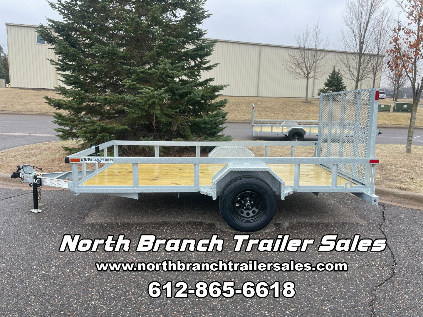 New 2026 Drive 6 x 12 Galvanized Steel Utility Trailer for sale in ...