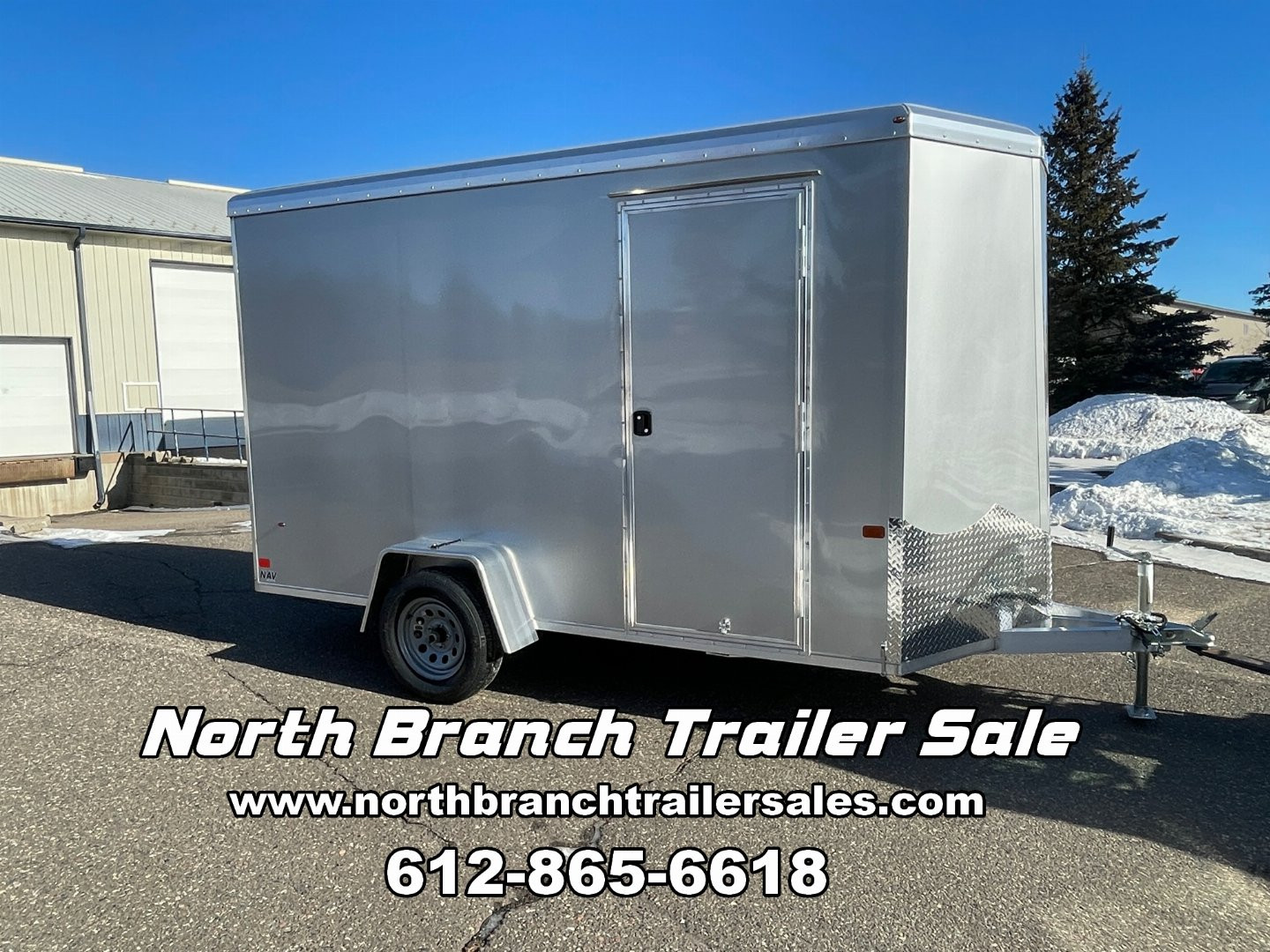 New 2025 NEO Trailers NAV126SR12 Cargo / Enclosed Trailer