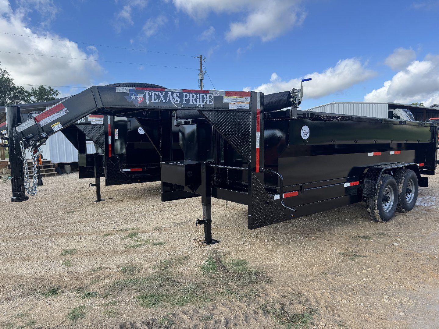 New 2025 Texas Pride Trailers DT716316KGN Dump Trailer for sale in Marion, TX