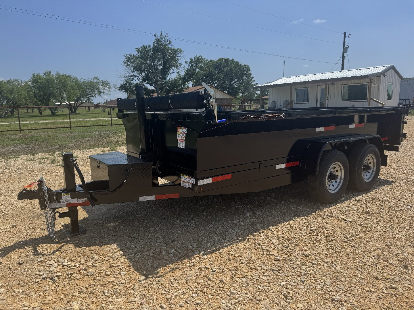 New 2025 Texas Pride Trailers DT71414KBP Dump Trailer