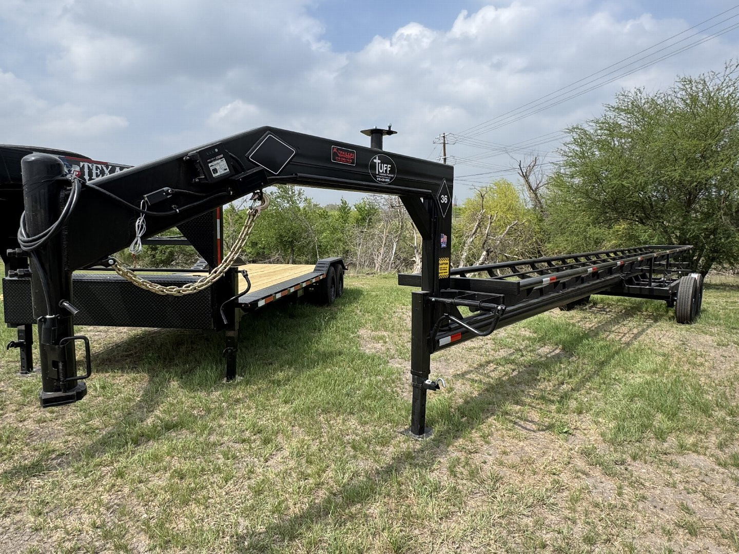 New 2025 TUFF LIVESTOCK TUFF 42 Hay Trailer for sale in Marion, TX