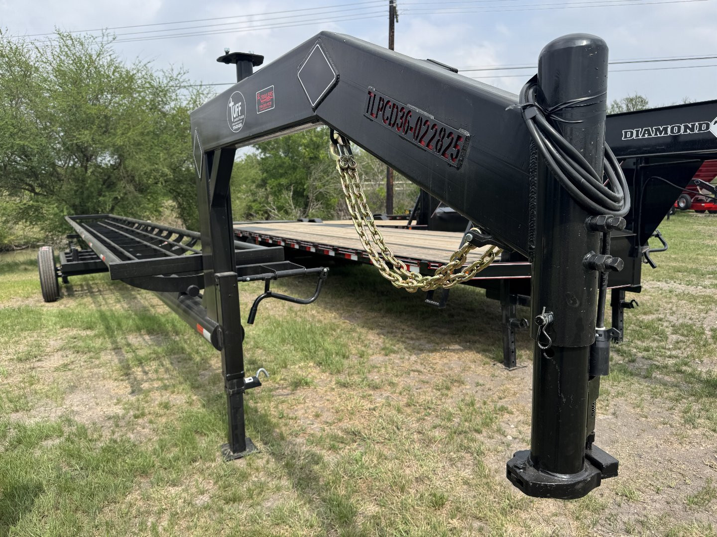 New 2025 Tuff Livestock TUFF 36 Hay Trailer