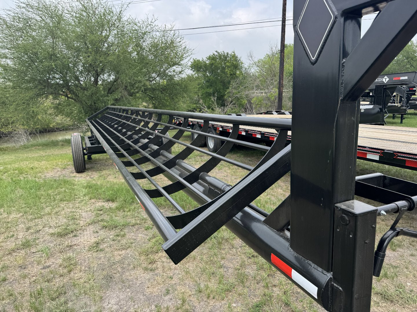 New 2025 Tuff Livestock TUFF 36 Hay Trailer