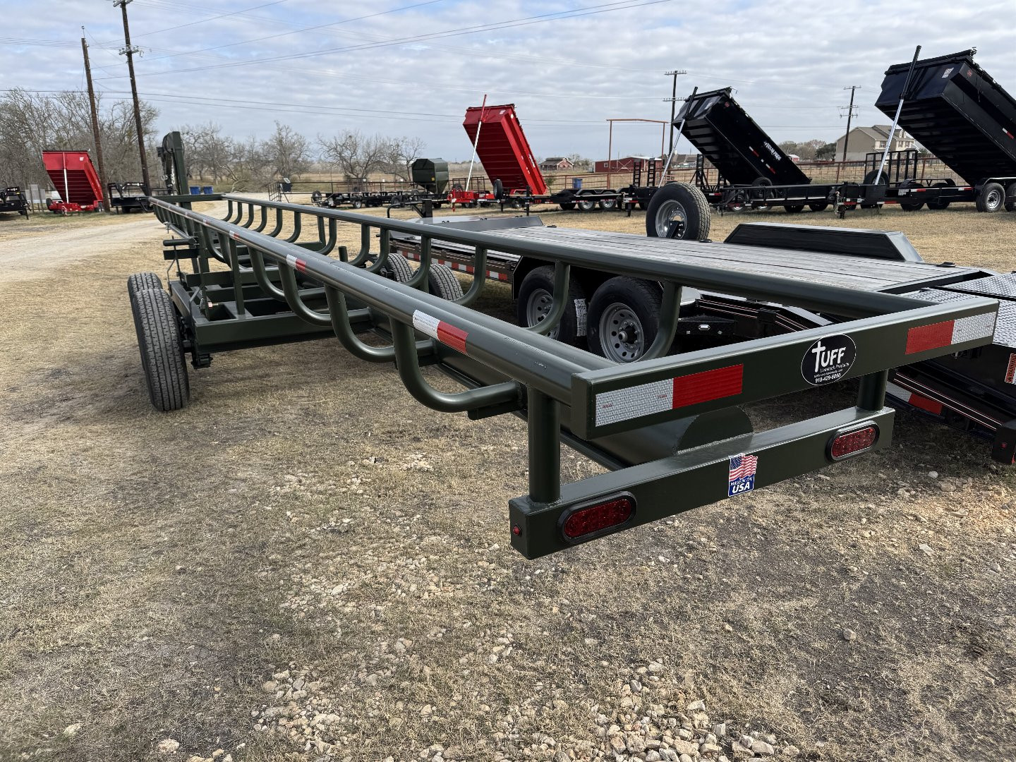 New 2025 Tuff Livestock Hay Trailer for sale in Marion, TX