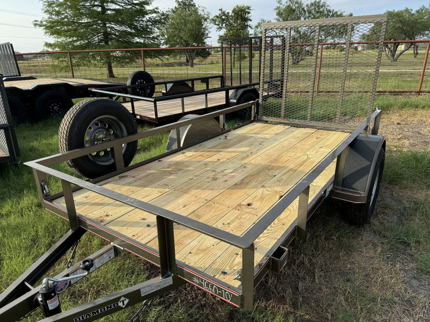 New 2024 Diamond T 510SAS Utility Trailer for sale in Marion, TX