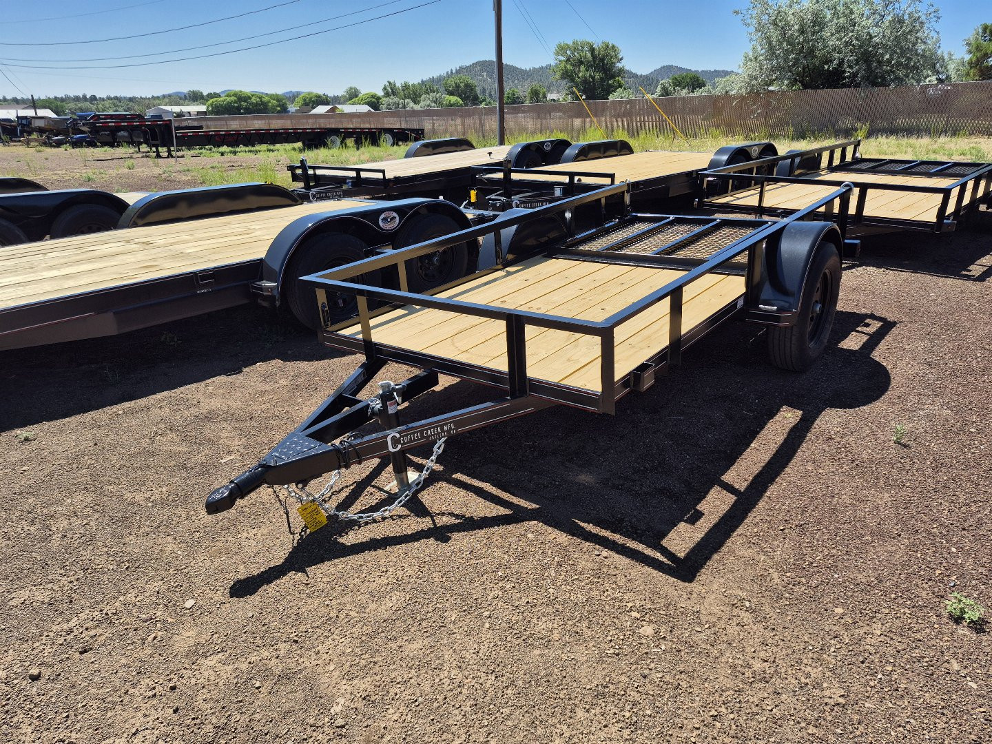 New 2025 Coffee Creek Single Axle Utility/3,500 GVWR/60"x10'