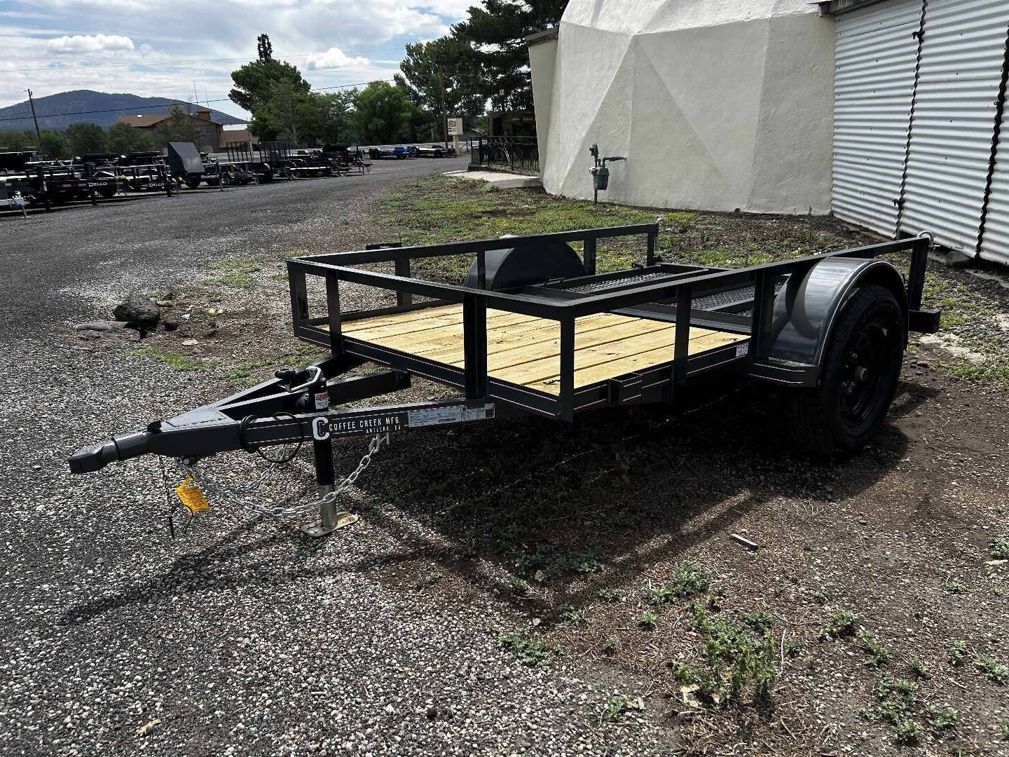 New 2025 Coffee Creek Single Axle Utility/3,500 GVWR/60"x8'